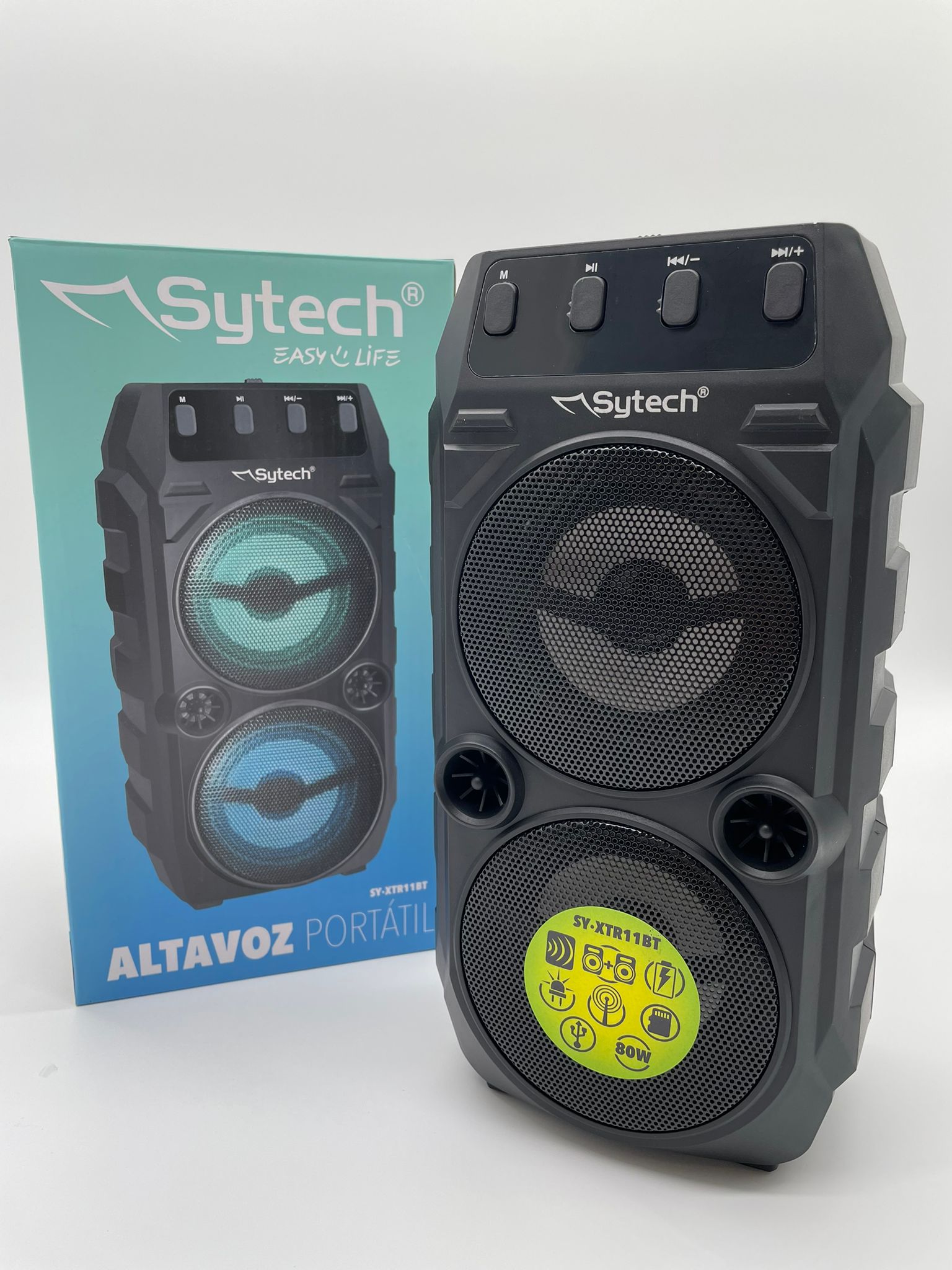 ALTAVOZ SYTECH SYXTR11BT MICROBEAT 10W RMS | Real Cash