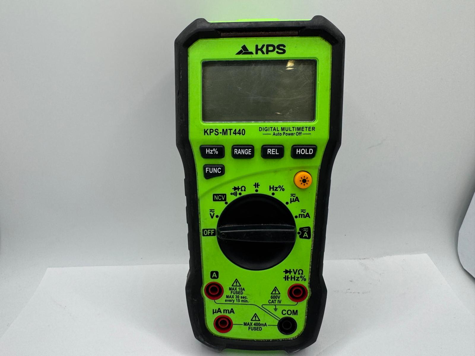 MULTIMETRO KPS MOD KPS-MT440 + PINZAS | Real Cash